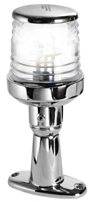 Fanale 360° led con basetta inox Osculati